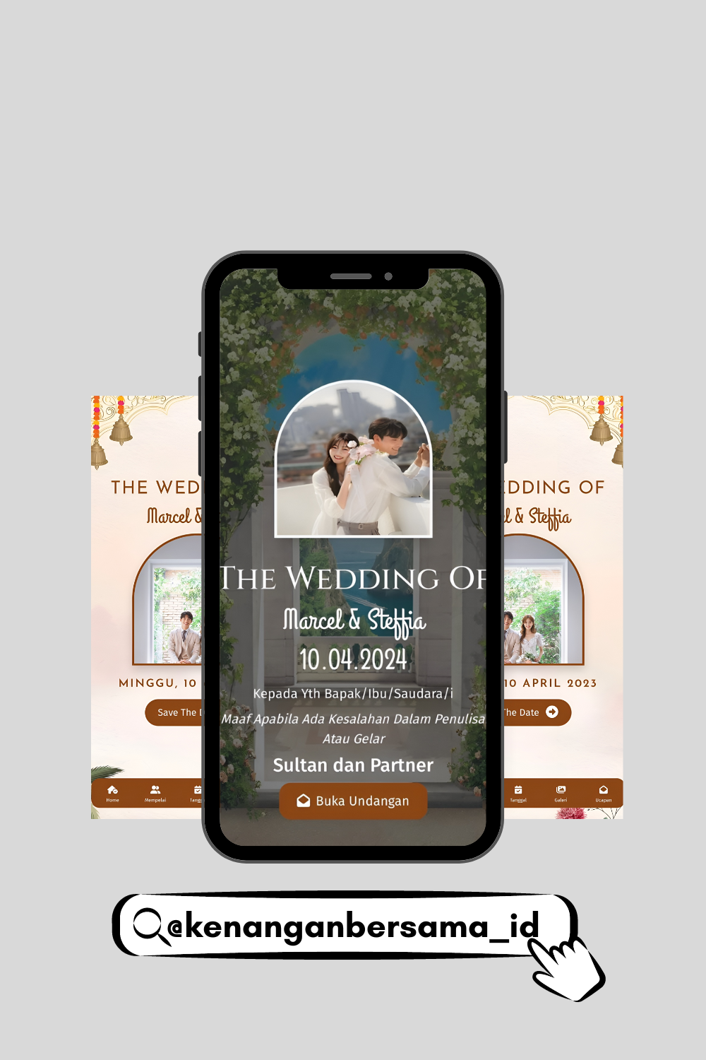 Undangan Pernikahan Digital - KenanganBersama