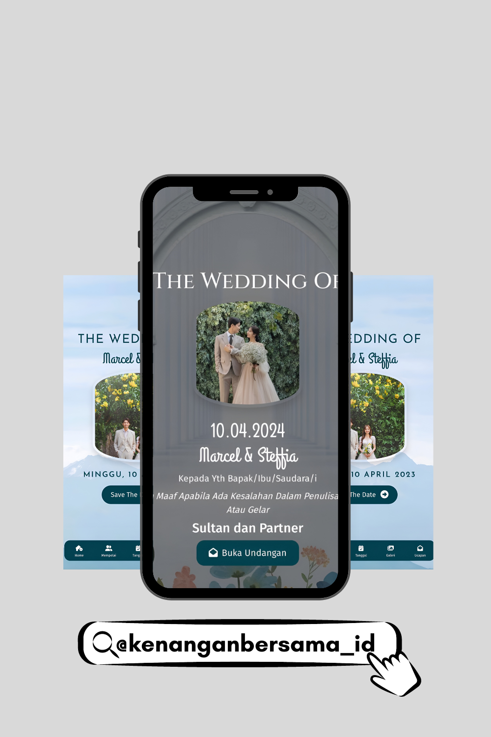 Undangan Pernikahan Digital - KenanganBersama