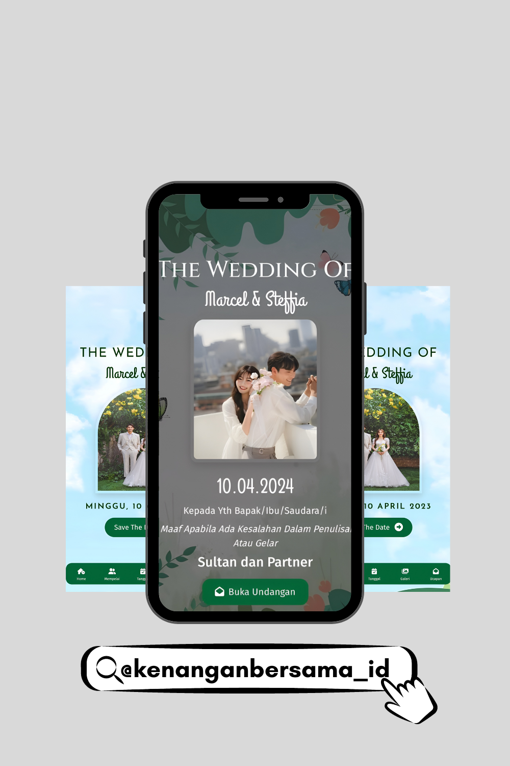 Undangan Pernikahan Digital - KenanganBersama